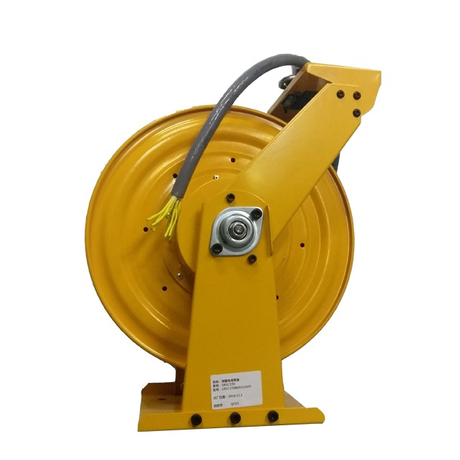 Outdoor retractable cord reel | BOOM cable reel ESSC370D - SUPERREEL