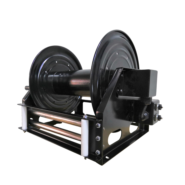 Outdoor extension cord reel | Hand crank cable reel AMSC370D - SUPERREEL