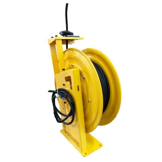 Industrial retractable cord reel | Silverline cable reel ASSC500S ...