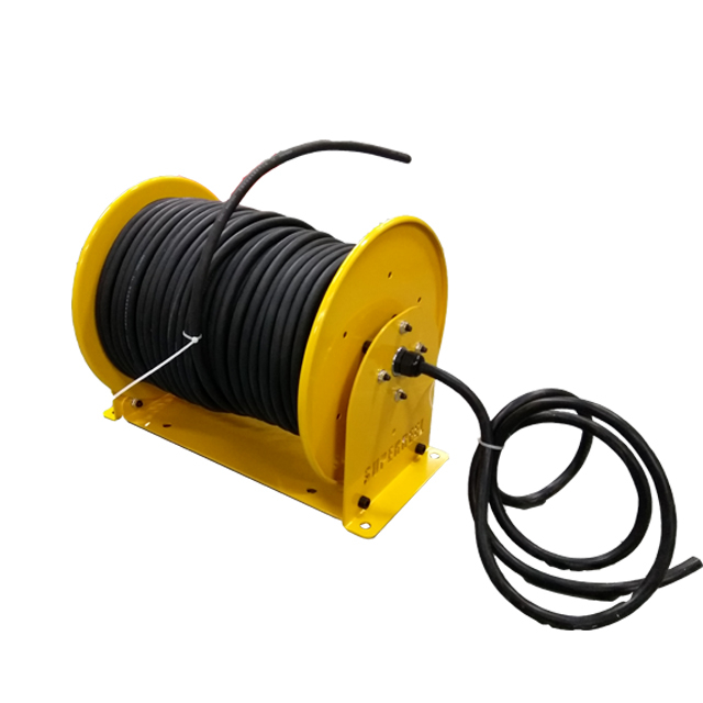 Hand crank cable reel | Ceiling mounted cord reel AMSC270D - SUPERREEL