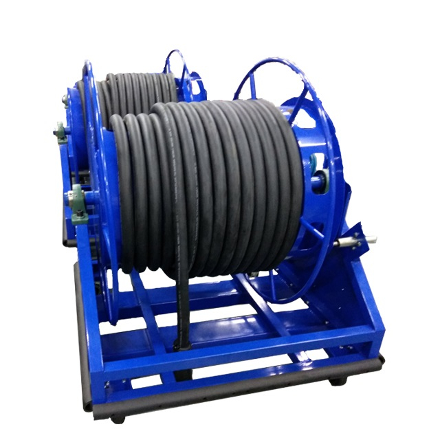 Manual cord reel | Shore power cable reel AMSC1100D - SUPERREEL