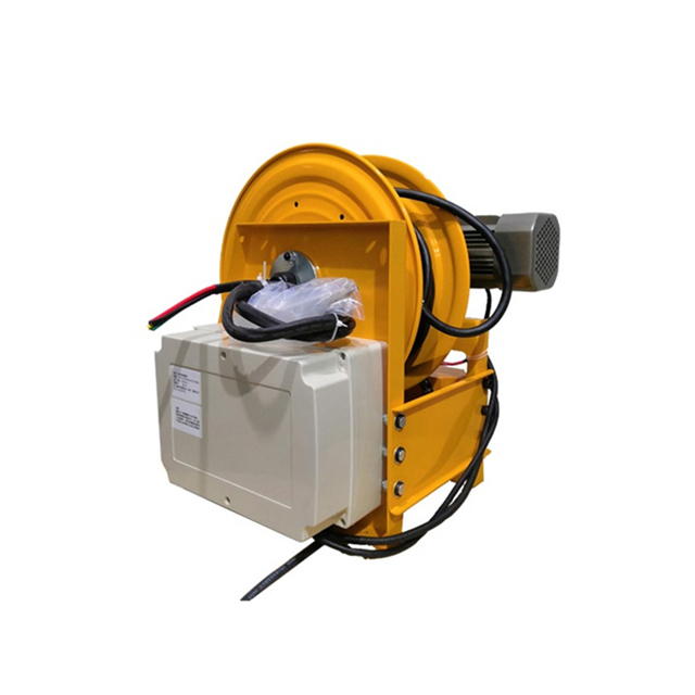 Industrial extension cord reel | Motorized cable reel AESC390D - SUPERREEL