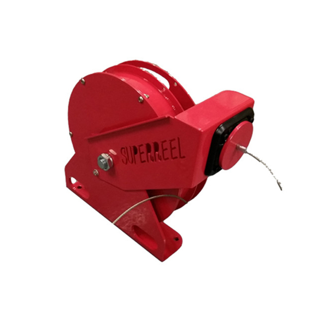 Retractable ground cable reel | Static grounding reel ASSR300S - SUPERREEL
