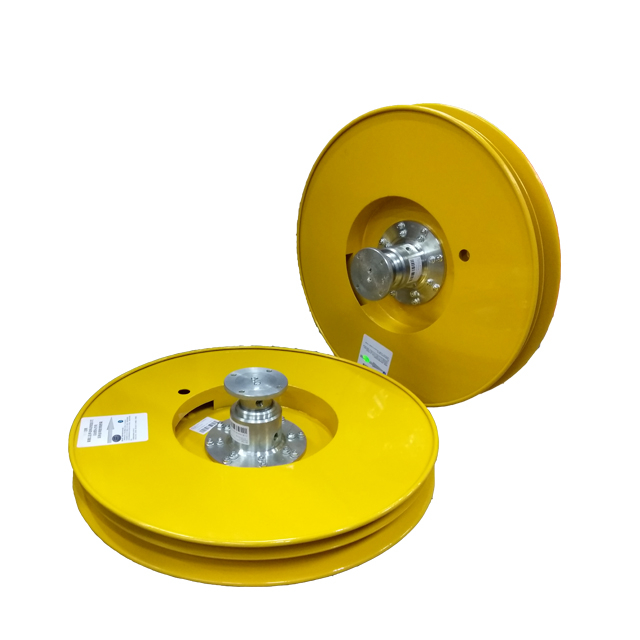 Crane hydraulic reel | Forklift boom hose reel ESDH660F - SUPERREEL