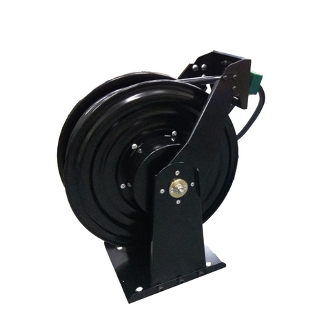 Small cord reel | Cable reel retractable ASSC370D - SUPERREEL